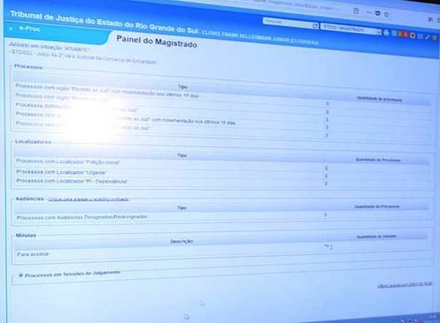 AJURIS | Sistema eproc: expansão do processo eletrônico apresenta ...